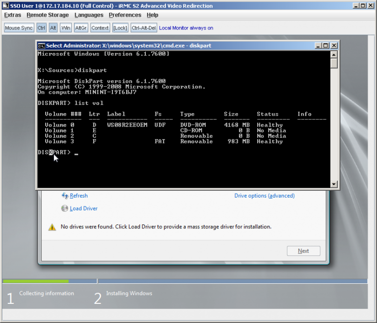 How to install Windows Server 2008 on an iSCSI target using 10Gig on ...